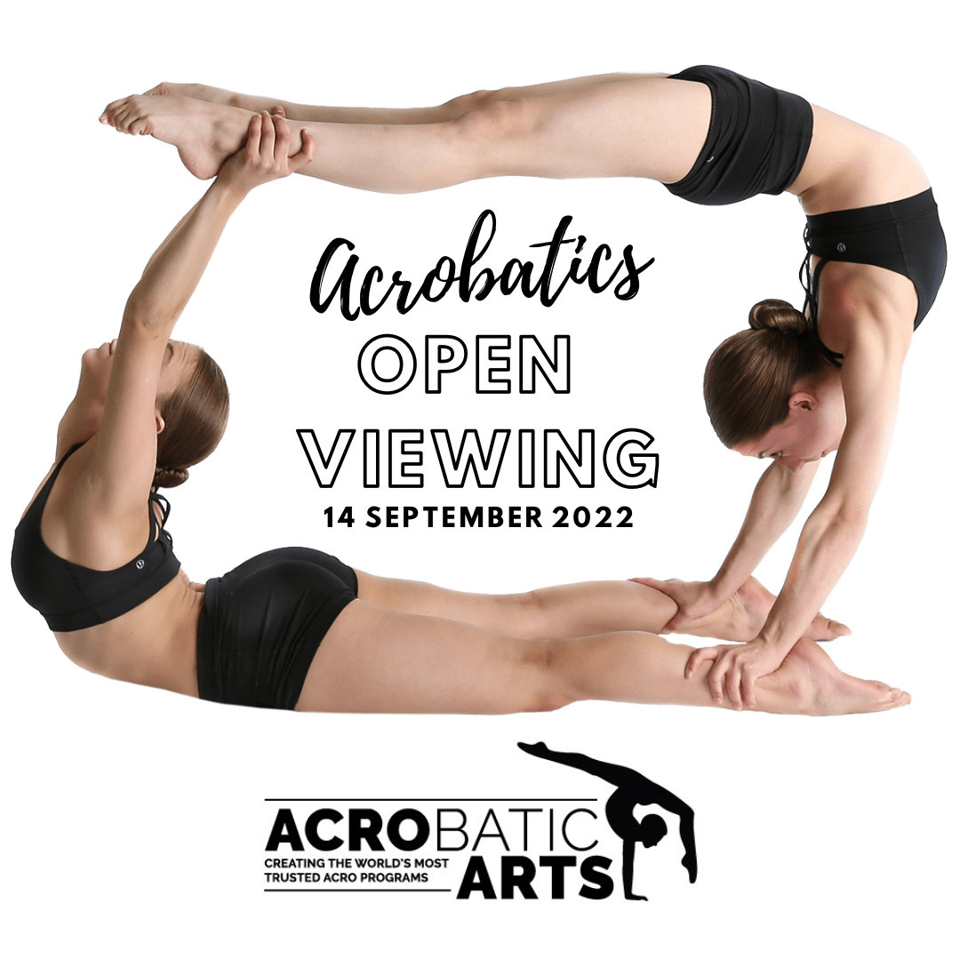 Acrobatics Open Viewing - Intrinsic School of Dance